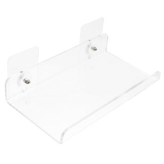 DOITOOL Transparenter Acryl Wandregal Schallplattenhalter Zeitschriftenst&auml;nder f&uuml;r B&uuml;cher und Alben Zur Wandmontage Pr&auml;sentationsregal f&uuml;r B&uuml;ro und Einzelhand