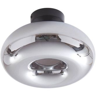 Lindby Lindby - Deckenlampe Zehra aus Glas für Flur & Treppenhaus von