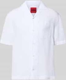 HUGO BOSS Regular Fit Freizeithemd aus reinem Leinen Modell EXOLINO