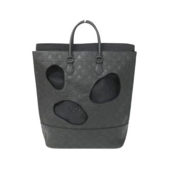 Louis Vuitton unisex, Pre-owned, Noir, Taille: ONE Size Sac fourre-tout en cuir Pre-owned