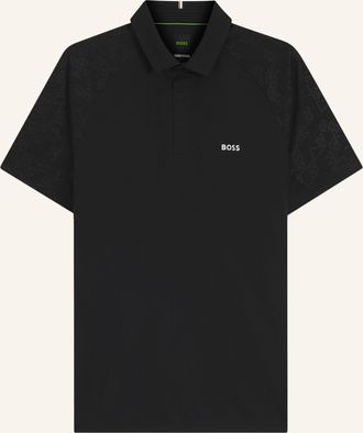 HUGO BOSS Polo Pl_Goc Paddytech Regular Fit schwarz