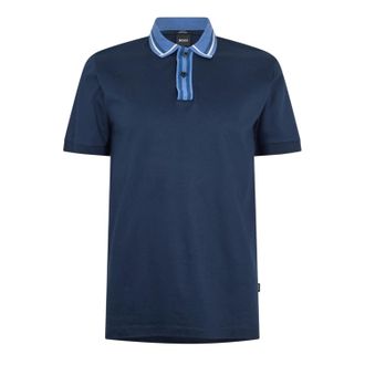 HUGO BOSS Poloshirt f&uuml;r Herren, kurz&auml;rmlig (Dunkelblau)