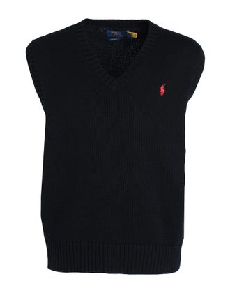 Ralph Lauren BIG FIT COTTON SWEATER VEST