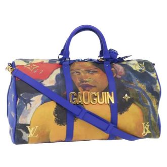 Louis Vuitton Pre-owned Vintage Weekend Bag - - Pre-owned - Damen - Blau - ONE SIZE