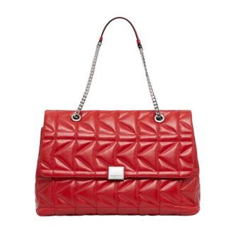 Karl Lagerfeld K/Kuilt Tote Bag - - Bags - Damen - Rot - ONE SIZE