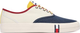 Tommy Jeans Sneakers aus Stoff Tommy Jeans Archive Vulc Y2K EM0EM01728 Wei&szlig;