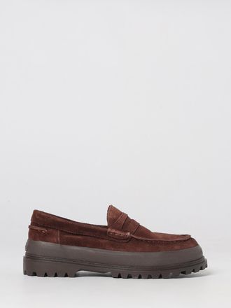 Superga Mocassins Penny 3110 en daim avec semelle en caoutchouc