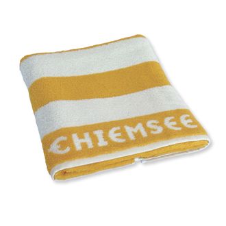 Chiemsee Jacquard-Duschtuch, Farbe Gelb, Gr&ouml;&szlig;e 70x140 cm