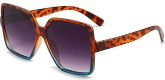 Generic Lunettes De Soleil Carr&eacute;es &Agrave; Grande Monture For Hommes, For Le Sport, Les Vacances En Plein Air(Multi-colored)