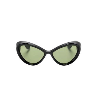 Jean Paul Gaultier Katzenaugen Sonnenbrille Pariser Stil - - Accessories - Herren - Schwarzk - ONE SIZE
