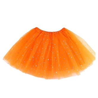 Generic Jupe Tulle- Jupes Courte Multicolore pour Soutien Demi-Corps Jupon Bouffant Color&eacute; Petite Courte Casual Basiques Classique