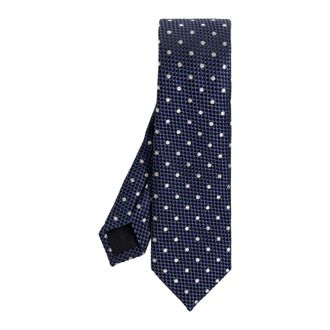 Tom Ford Homme, Accessoires, Bleu, Taille: ONE Size Cravate en soie