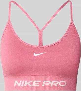 Nike Sport-BH mit Label-Bund