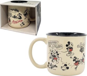 Cartoon Tasse Modell Keramiktasse Müslischale 414 ml für Kinder (Micky)