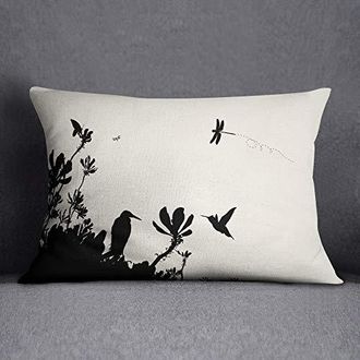 Questo Casa Dekorativer Kissenbezug, Kissenbezug, Heimdekoration, für Sofa, Café, Größe: 35 x 50 cm, entworfen und hergestellt in der Türkiye