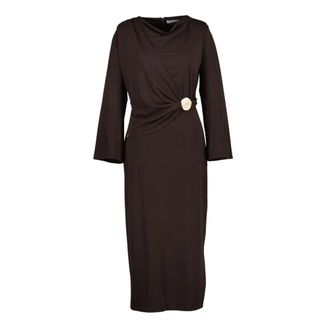 Am&eacute;lie & Am&eacute;lie Robe Losangeles - Femme - Robes - Brun - Taille: 46 FR