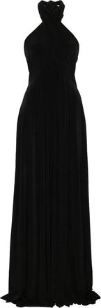 Norma Kamali Robe Au Genou - Noir