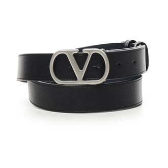 Valentino Garavani VLogo Signature Wendeg&uuml;rtel - - Accessories - Herren - Schwarzk - 90 CM