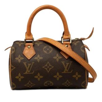 Louis Vuitton Pre-owned Nano Speedy - Femme - Pre-owned - Brun - Taille: ONE Size