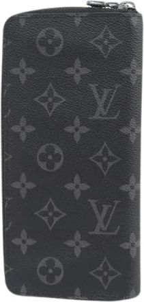 Louis Vuitton Portefeuille Long Pre-owned (Bi-pli) - Homme - Pre-owned - Noir - Taille: ONE Size