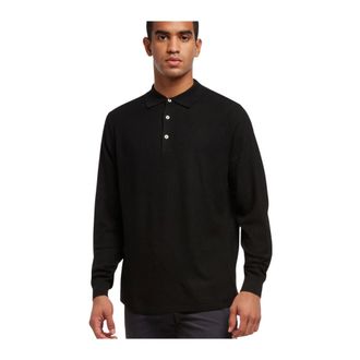 Brooks Brothers Homme, Pulls, Noir, Taille: M Polo en laine m&eacute;rinos
