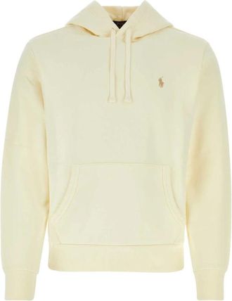Polo Ralph Lauren Homme, Sweatshirts et sweats &agrave; capuche, Beige, Taille: S Loop Back Terry Sweat &agrave; capuche