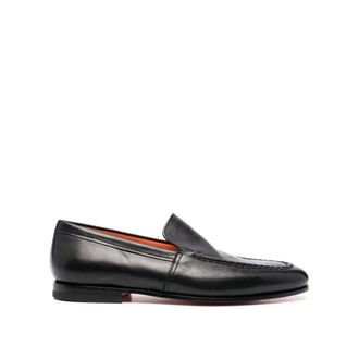 Santoni Stilvolle Loafer - - Shoes - Herren - Schwarzk - 40 EU