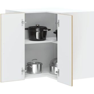 vidaXL Vidaxl - Armoire dangle murale de cuisine Kalmar ch&ecirc;ne artisanal