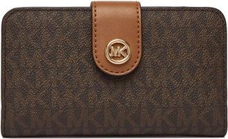 Michael Kors Geldb&ouml;rse Pop 32S6G17F8B Braun
