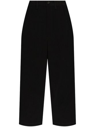 Yohji Yamamoto pantalon à pinces - Noir