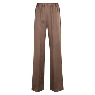Antonelli Braune Hose mit Elastischem Bund - - Trousers - Damen - Braun - M