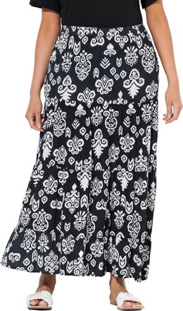 Ulla Popken Damen große Größen Übergrößen Plus Size Volantrock