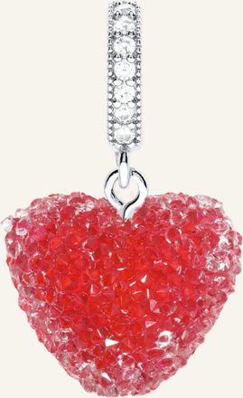 Crystal Haze Crystal Haze Anh&auml;nger Jelly Heart Rouge Pave By Glambou silber