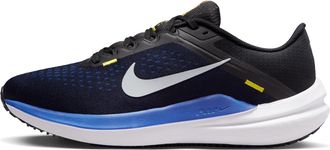 Nike Nike Herren AIR Winflo 10 Sneaker, Black/Wolf Grey-Racer Blue-HIGH VOL, 44.5 EU