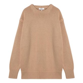 Chlo&eacute; Rundhals-Strickware - - Knitwear - Damen - Braun - XS