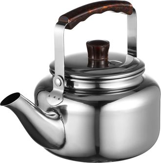 Cabilock Wasserkocher 1L Edelstahlpfeifteekessel Für Herdplatte Kaffeekessel Pfeife Herdplatte Pfeife Für Herdplatte