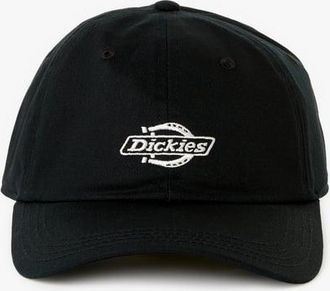 Dickies monochrom gestickte Logo -Kappe - Schwarz
