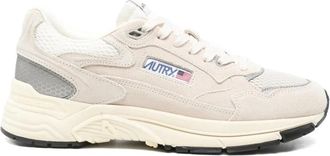 Autry Homme, Chaussures, Beige, Taille: 41 EU Hyperway Low Suede/Mesh