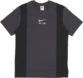 Nike Sportswear Air Top Crew Neck T-shirt - - Sport - Herren - Schwarzk - XL