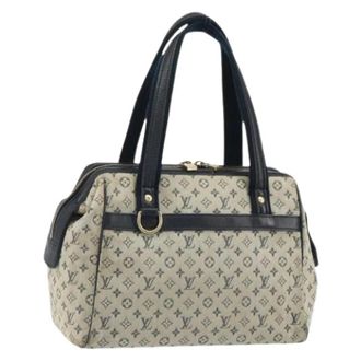 Louis Vuitton Pre-owned Vintage Canvas Handbag - - Pre-owned - Damen - Blau - ONE SIZE