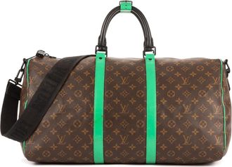 Louis Vuitton Crossbody Bags - Keepall Bandouli&egrave;re 50 - Gr. unisize - in Braun - f&uuml;r Damen