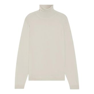 HUGO BOSS Rollkragenpullover - - Knitwear - Herren - Wei&szlig; - M