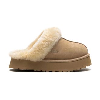 UGG Ugg, Femme, Chaussures, Beige, Taille: 37 EU Disquette Slipper