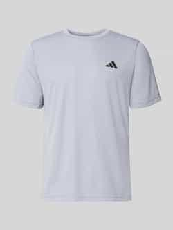 adidas Regular Fit T-Shirt mit Logo-Print