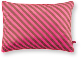Pip Studio Zierkissen Blockstreifen Rosa