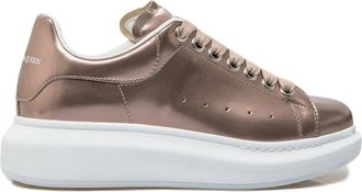 Alexander McQueen Alexander McQueen Low-Top Sneaker - Larry Techy Oversized Lace-up Sneakers - Gr. 36 (EU) - in Beige - für Damen