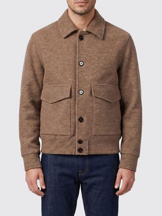 Dondup Blouson bomber esprit chemise en laine vierge avec poches &agrave; rabat