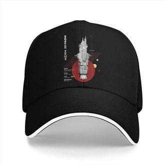 Generic Chaleur dHiver, Space Sci FI Multicolore Chapeau Peaked Unisexe Cap Rocinante Navire (3) Chapeaux de Protection de visière décontractés