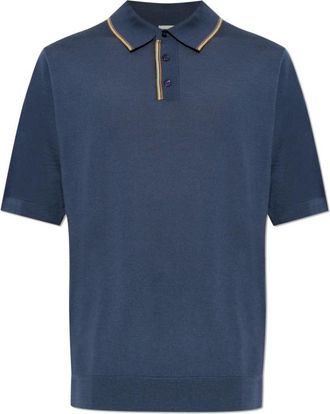 Paul Smith Homme, Tops, Bleu, Taille: M Polo en laine
