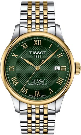 Tissot LE LOCLE Automatikuhr, Powermatic 80 Gold Herrenuhr T006.407.22.093.00